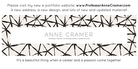 Anne Cramerprofessor Fashion Home