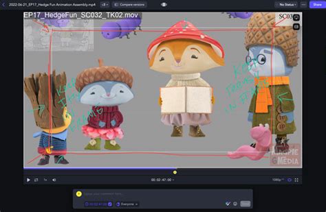 Frame Io As An Animation Footage Review Tool Magpie Media