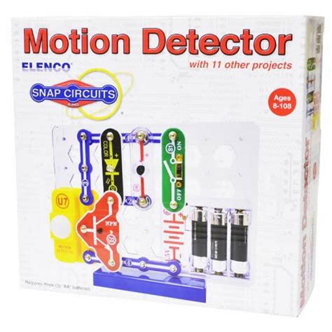 Snap Circuit Motion Detector Electronic Mini Kit