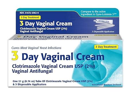Clotrimazole Vaginal Cream Gyne Lotrimin Antifungal Drugs AntiinfectiveMeds Com