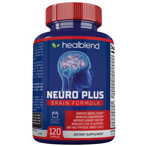 Healblend Neuro Plus Brain Booster Supplements Brain And Focus Formula