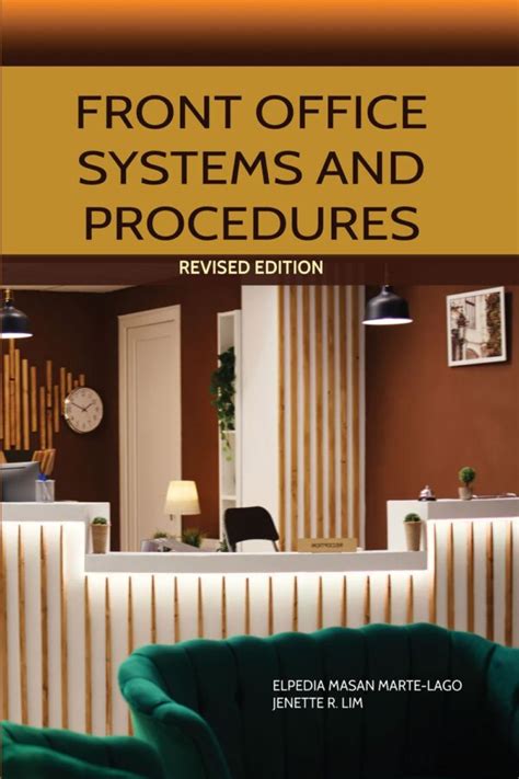 Front Office Systems And Procedures Revised Edition Mindshapers Publishing