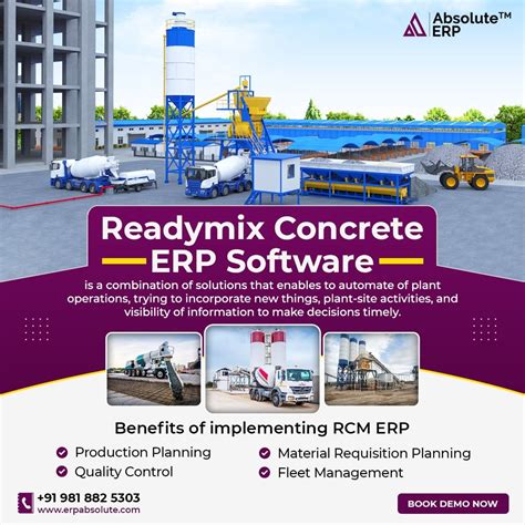 Absolute Erp On Linkedin Erp Erpsoftware Concreteerp
