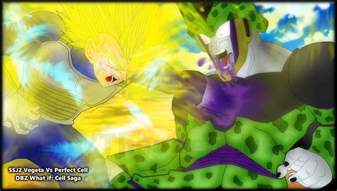 Ssj2 Vegeta Vs Perfect Cell Alt Ending Old By Theonephun211 On