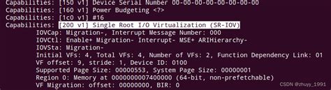 linux 下的 pcie sr iov功能配置 linux下sr iov配置 csdn博客