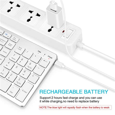 Seenda Clavier Bluetooth Rechargeable Portatif San Grandado