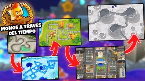 Monos A Través Del Tiempo 🏆la Odisea🏆 Bloons Td 6 Youtube