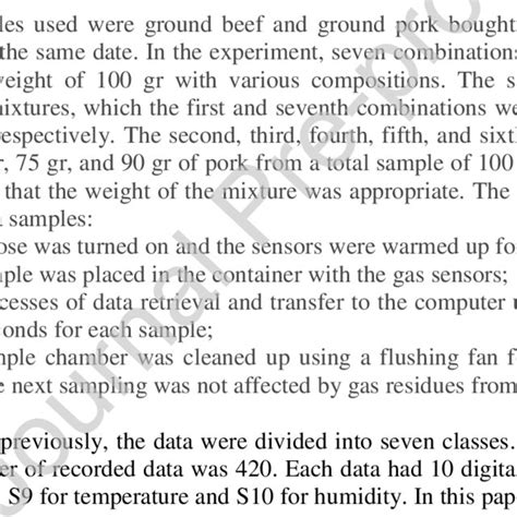 An Experimental Design Scheme For Obtaining Data From E Nose Systems