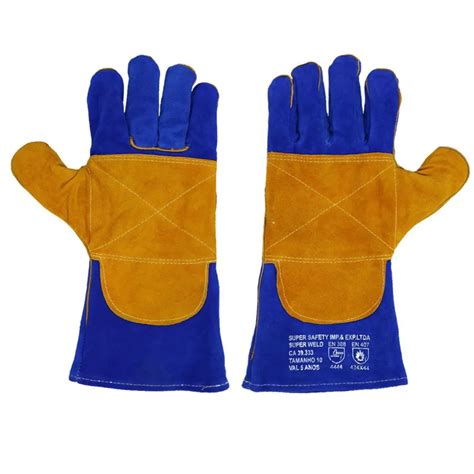 Luva Para Solda Em Raspa Superweld Ambidestra Super Safety Ca 39333