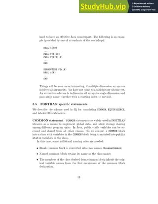 A Prototype Fortran To Java Converter PDF