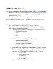 Data Analysis Visualization Excel Word PowerPoint Course Hero