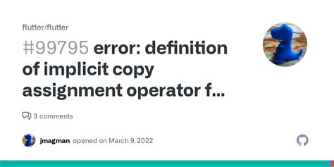 error definition of implicit copy assignment operator for savelayeroptions is deprecated