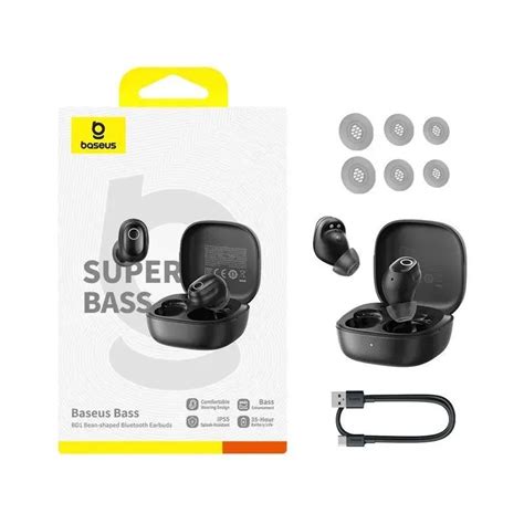 Baseus Tws Bass Bd1 True Wireless Earbuds 8hour Long Music Time Cosmic