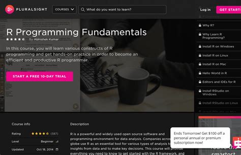 7 Best R Programming Courses Tutorials And Classes With A Certificate