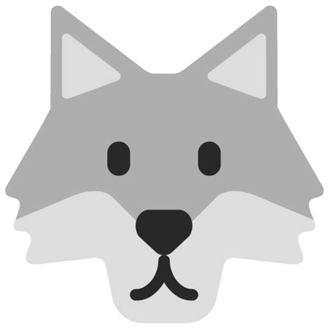 🐺 Wolf Face Emoji
