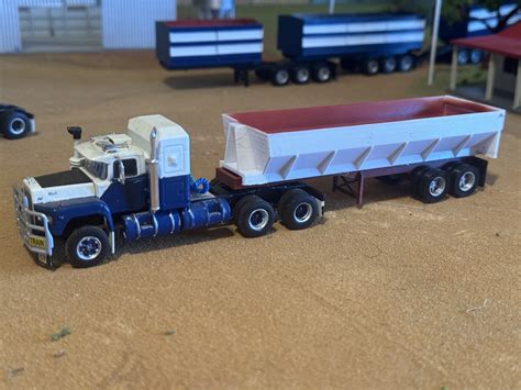🚐 164 Heavy Duty Dump Trailer・ 3mf File For 3d Printing・cults