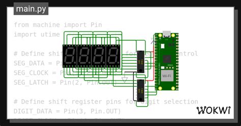 4digit7segshift Wokwi Esp32 Stm32 Arduino Simulator Karthikeyan T 4digit7segshift Wokwi Esp32 Stm32 Arduino Simulator Karthikeyan T