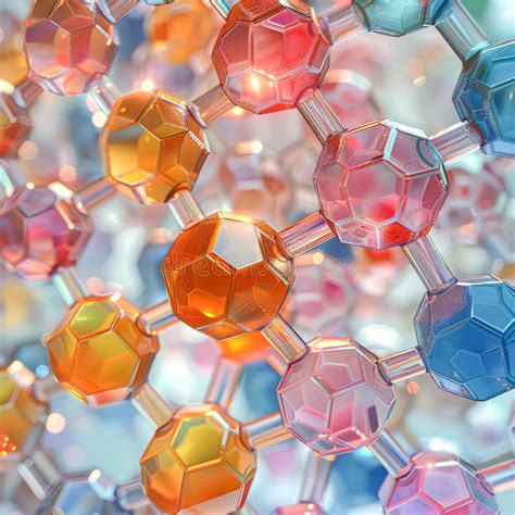 A Colorful Array Of Small Spheres Each With A Different Color Stock