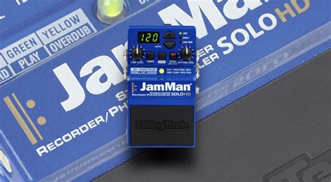 Digitech Revives Looping Legacy With Upgraded Jamman Solo Hd Guitar Bomb