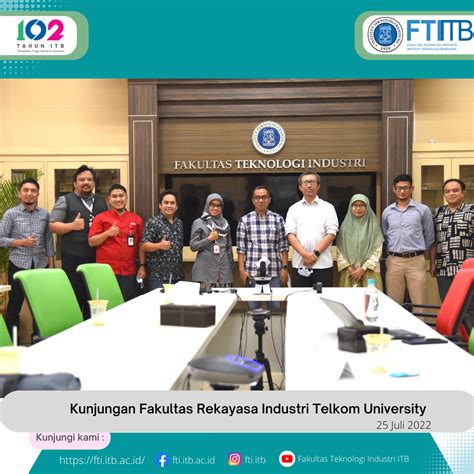 Kerjasama Fti Itb Bulan Juli 2022 Fakultas Teknologi Industri