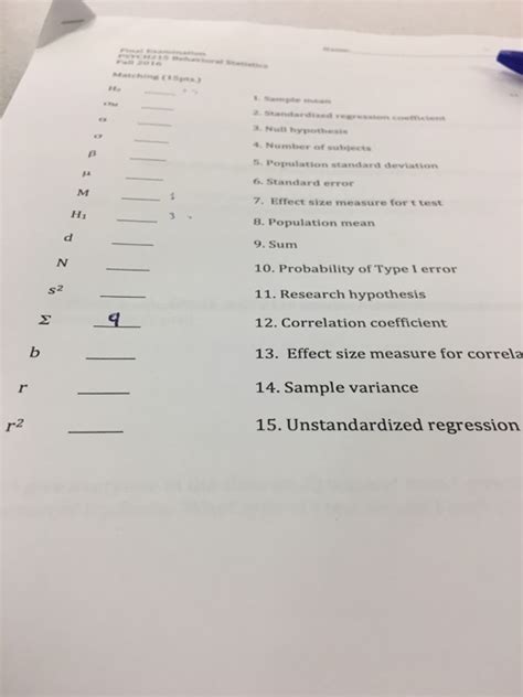 Solved Sample Mean Standardized Regression Coefficient