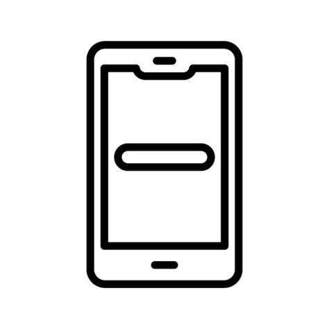 Premium Vector Remove Sign On Mobile Icon