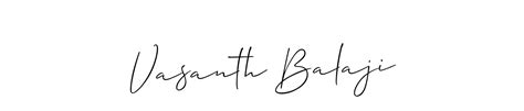 81 Vasanth Balaji Name Signature Style Ideas Wonderful Online Signature