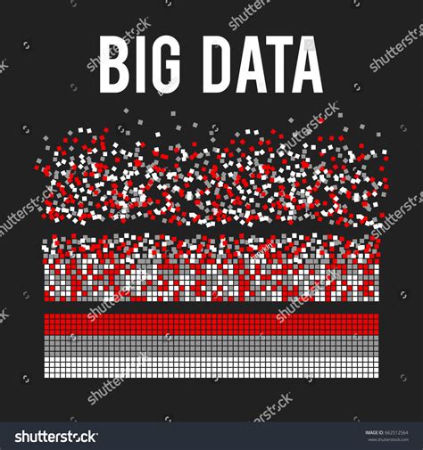 Big Data Visualization Machine Learning Algorithms Stock Vector Royalty Free 662512564