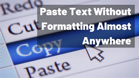 Word Shortcut Paste Without Formatting Gagasprofile