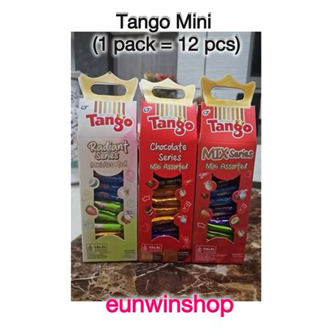 Jual Tango Wafer Mini Assorted 12 Pcs X 4 Gr [t Hampers] Shopee