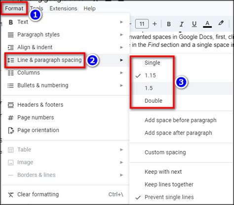 Guide Change Letter Line Spacing In Google Docs