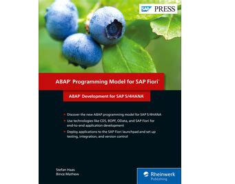 ABAP For SAP S 4HANA Book And E Book By SAP PRESS