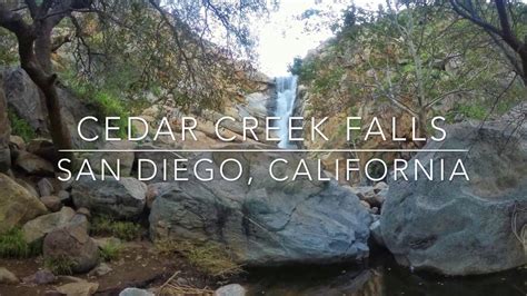 Cedar Creek Falls The Tallest Waterfall In San Diego Youtube