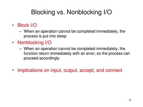 Ppt Nonblocking Io Powerpoint Presentation Free Download Id2468470