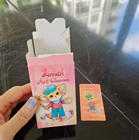 Kenneth โมเดลสุนัขจิ้งจอกศิลปะระบายสี Ennxo