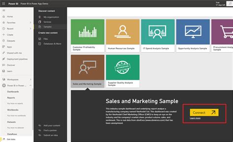 How To Create A Canvas App With Power Bi Visual Power Apps Microsoft Learn