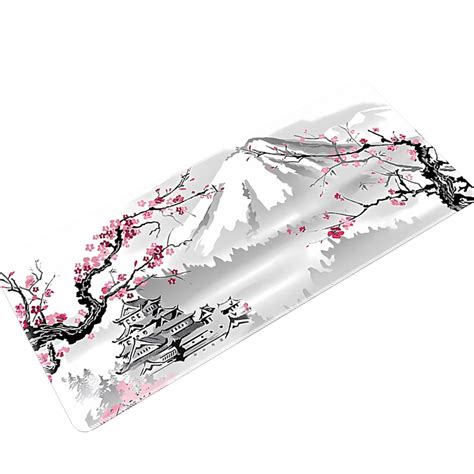 Gjx Computer Accessories Hd Printing Mousepad Gaming Keyboard Mouse Combo Rechargeable Design