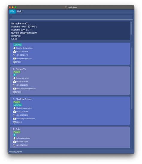 Overtime Hours Incorrectly Calculated · Issue 838 · Nus Cs2103