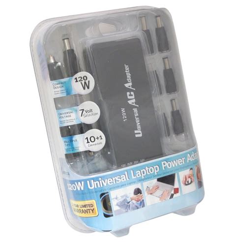 Watt Compact Universal Laptop Power Adapter
