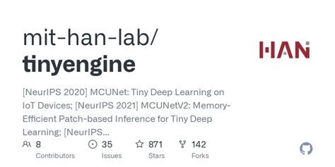 Yashwanth Gade On Linkedin Github Mit Han Labtinyengine Neurips 2020 Mcunet Tiny Deep