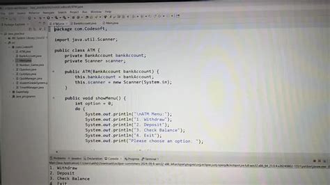 Abhijeet Behera On Linkedin Javadeveloper Internship Atminterface Softwaredevelopment Codsoft