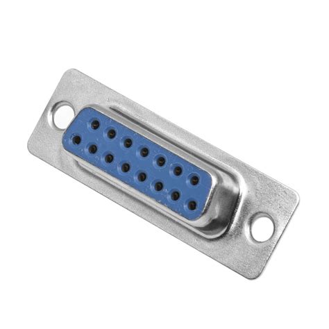 D Sub Db15 Da 15 Connector Female Met Soldeerpunten Domoticx