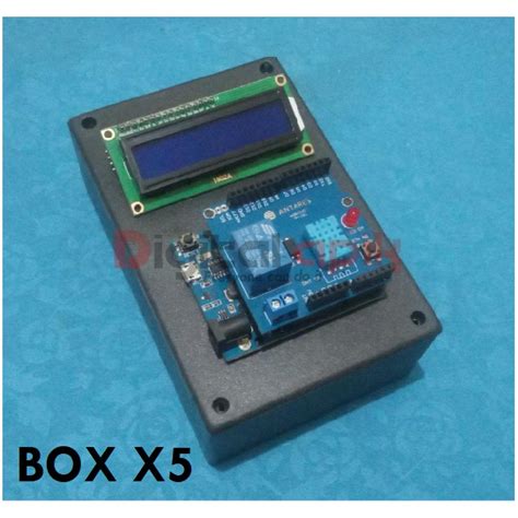 Jual Box X5 Diy Project Case Plastik Hitam Universal X 5 Arduino
