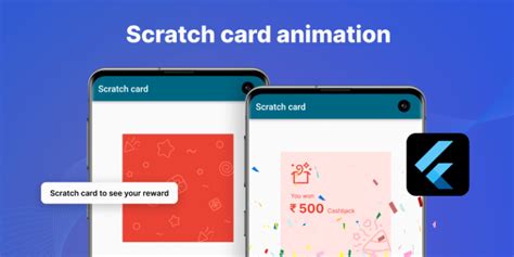 Scratch Card Animation In Flutter