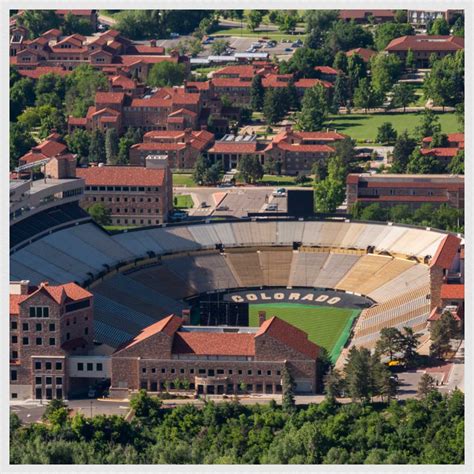 Colorado Buffaloes Gameday Maps University Of Colorado Athletics