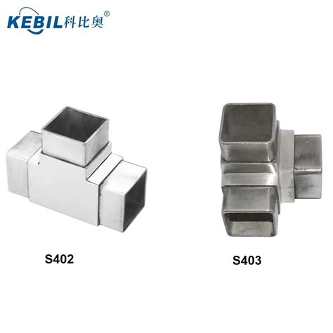 Stainless Steel Square Tube Connector Joiners For X Mm OFF