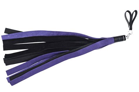 Bull Hide Floggers 1″ Falls With Finger Loops