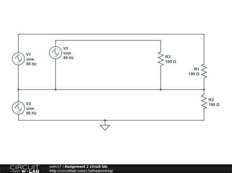 Assignment 2 Circuit Lab CircuitLab