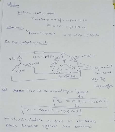 [solved] Question 2 Three Phase Circuit 100p A Wye Connected Course Hero