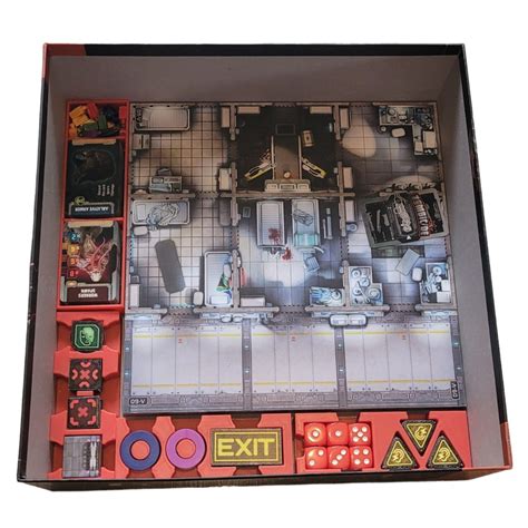 Buy Zombicide Invader Compatible Red Insert Storage Plt Accessories